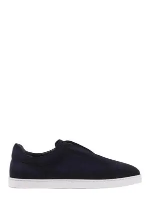 Magnanni Open Suede Sneakers Blue