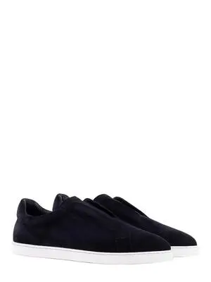 Magnanni Suede Slip-on Sneakers - Blue