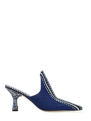 AMAMBAIH Mencia Fabric Mules - Night