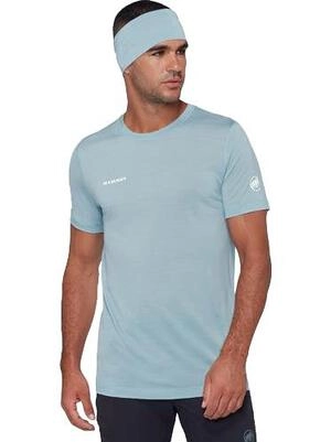 MAMMUT Tree Wool Fl T-shirt - Nebla