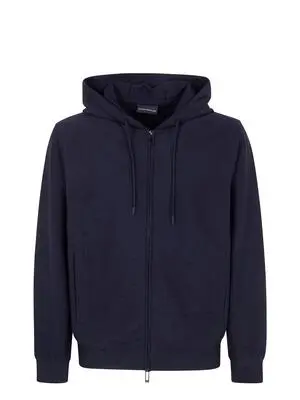 SKYLRK Full Zip Hoodie - Blue | Editorialist