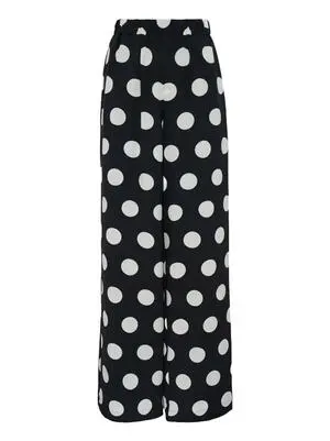 JUNYA WATANABE COMME DES GARCONS Wide Leg Trousers - Black