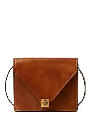 Versace Versace Severine Leather Mini Bag Brown