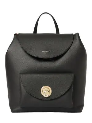 COCCINELLE Nikla Grained Leather Backpack - Black