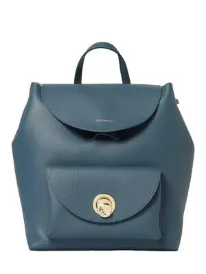 COCCINELLE Nikla Grained Leather Backpack - Blue