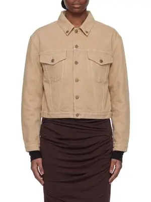 ENTIRE STUDIOS Denim Jacket - Beige