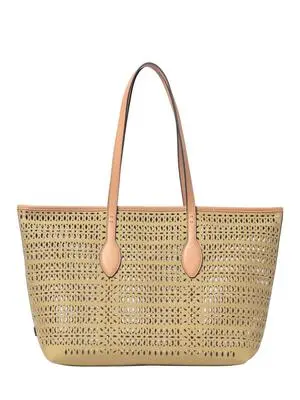 GIANNI CHIARINI Perforated Tote Bag - Green