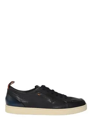 Santoni Lace-up Sneakers - Blue