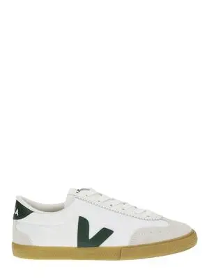 VEJA Sneakers With Contrast Logo - White