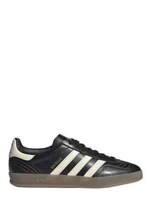 ADIDAS ORIGINALS Gazelle Indoor Leather Sneakers - Black