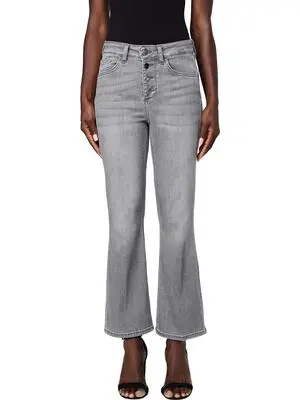 Liu Jo Button Detailed Jeans - Grey