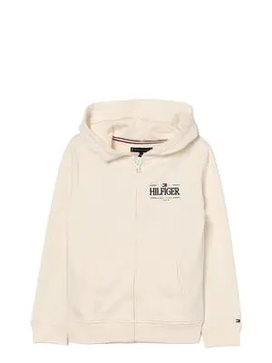 Tommy Hilfiger Cotton Hoodie - Cream