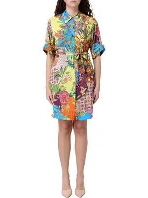 LIU JO Liu Jo Printed Shirt Dress With Belt