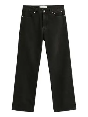 Our Legacy Carlson Cut Overdyed Trousers - Black