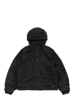 StÜssy Double Cotton Hooded Jacket - Black