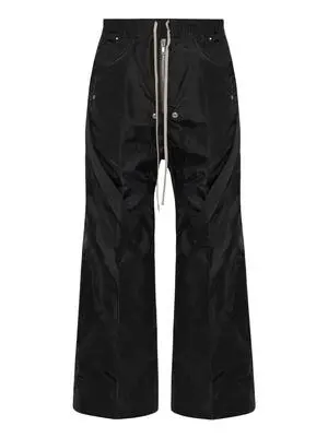 Rick Owens Strapped Wide Bela Pants - Black