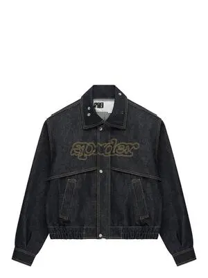 SP5DER Punk V3 Denim Jacket - Blue