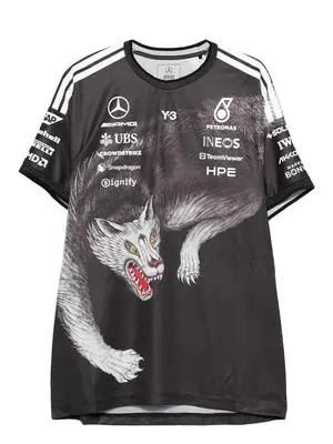 Y3 F1 Drvr Short-sleeve Jersey - Black