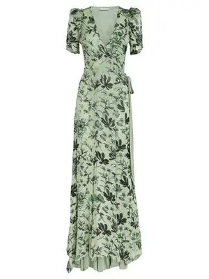 Alice + Olivia Tiana Maxi Dress - Green