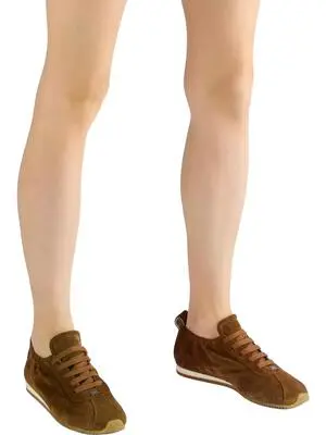 Casadei Laces Suede Sneakers - Brown