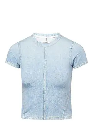 Rag & Bone Miramar Baby Tee Jersey T-shirt - Aria