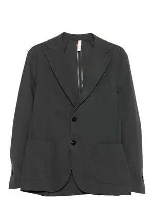 PMDS PREMIUM MOOD DENIM SUPERIOR Louis Patch-pocket Blazer - Grey