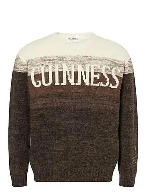 JW Anderson X Guinness Gradient Wool-blend Jumper - Brown