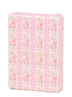 LoveShackFancy Playing Cards Strawberry Macaroon