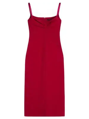 Max Mara Cady Midi Dress - Geranium