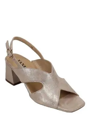 Vaneli Daffy Slingback Sandal Champagne