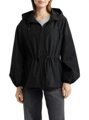 Mackage Isha Hooded Rain Jacket - Black