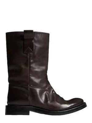 BOTTEGA VENETA Classic Calfskin Leather Boots
