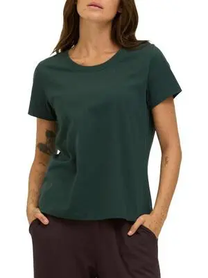 THREADS 4 THOUGHT Emmy Essential Organic Cotton T-shirt - Alpine