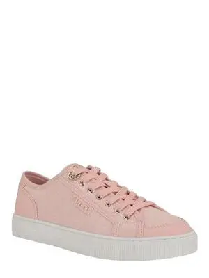 Guess Sandie Low Top Canvas Sneaker - Light Pink