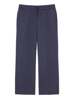 LACOSTE Loose Wide Leg Track Pants