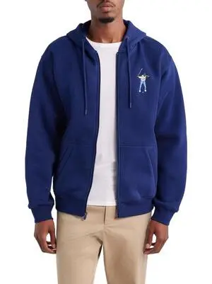 EASTSIDE GOLF Swingman Full Zip Hoodie - Blue Void