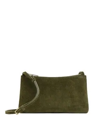 MANSUR GAVRIEL Mini Gaia Crossbody Bag Algae Suede