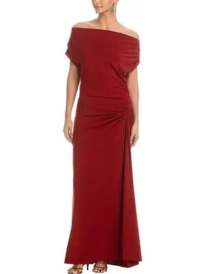 Aqua Ruched Dress - Cinnamon