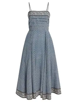 white christmas dresses Sumatra Midi Dress Brown main image 0