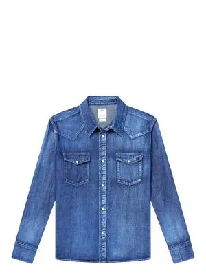 Visvim Denim Western Shirt - Blue