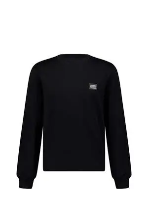 Dolce & Gabbana Dg Essentials Jersey Sweatshirt - Black