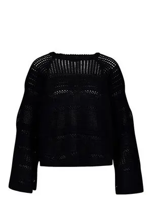 STELLA MCCARTNEY Crochet-Knit Blouse