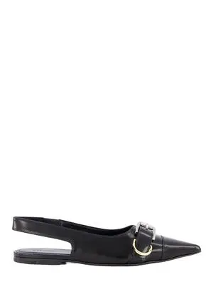 Givenchy Voyou Flat Slingbacks Black