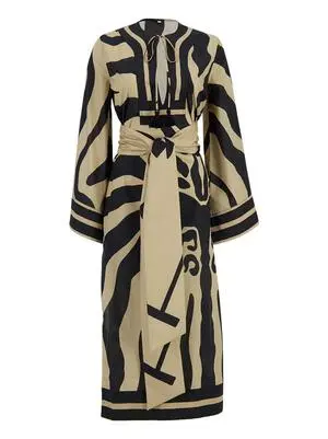 Johanna Ortiz Cruiser Tunic Dress - Black