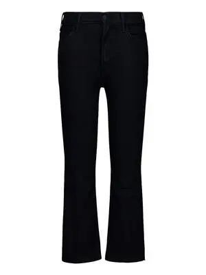 MOTHER Bootcut Jeans In Not Guilty Wash Black