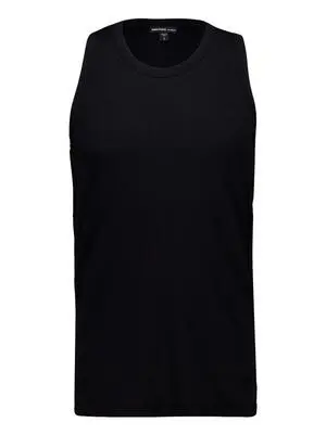 JAMES PERSE James Perse Ribbed Cotton-Lycra Tank Top
