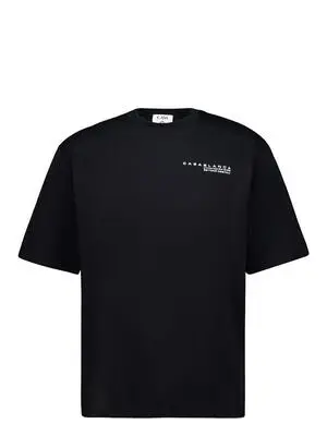 Casablanca Glitch Orchid Oversized T-shirt - Black