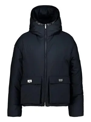 FERRAGAMO Hooded Padded Blouson - Black