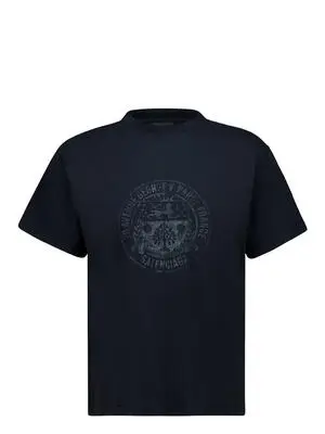 Balenciaga Black Standard Fit Short Sleeve T-Shirt Black