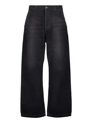Fear Of God Washed Canvas Utility Pant Black